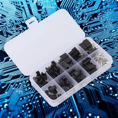 Connector Housing Kit 200pcs Sm Plug Connector Low Frequency 2 3 4 5pin Male Female Strip Wire