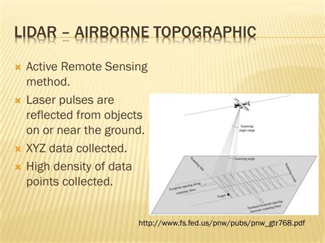 PPT Remote Sensing With LIDAR PowerPoint Presentation Free Download ID