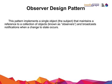 Design Pattern Ppt