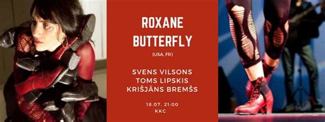 Roxane Butterfly En Stage Et Concert à Riga Roxane Butterfly