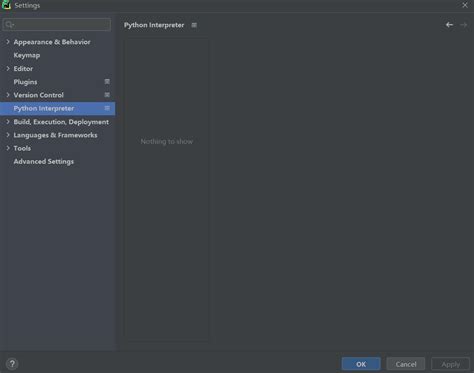 pycharm python interpreter是空的 IT分享知识网
