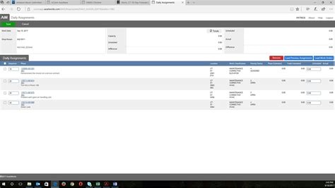 Daily Assignments Integrated Workplace Management Daily Assignments Integrated Workplace Management