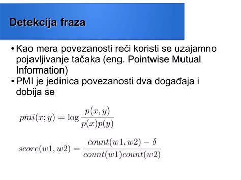 Semi Supervised Information Extraction In Semantical Vector Space Jelena Milovanovic Ppt