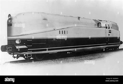 A 202 Streamlined Express Tank Locomotive Class 61 Of The Deutsche