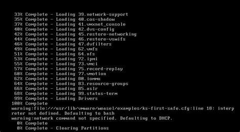 Different Options In Esx Installation