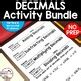 Decimal Unit Basic Operations Worksheet Bundle NBT By Teacher Gameroom