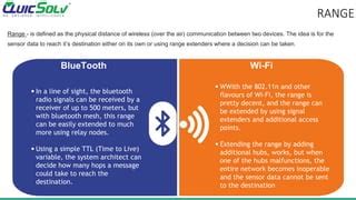 Bluetooth Vs Wi Fi Comparison For IoT Solutions PPTX