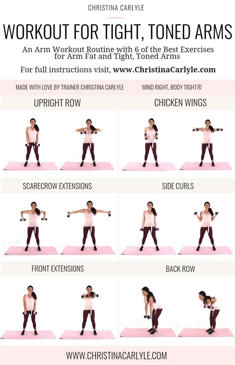 Arm Fat Workout For Tighter Toned Arms Asap Health And Fitness