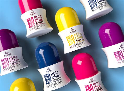 Deodo Art Deodrant Packaging Behance