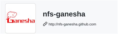 Broken Link In Github Organization Description Issue Nfs Ganesha Nfs Ganesha GitHub
