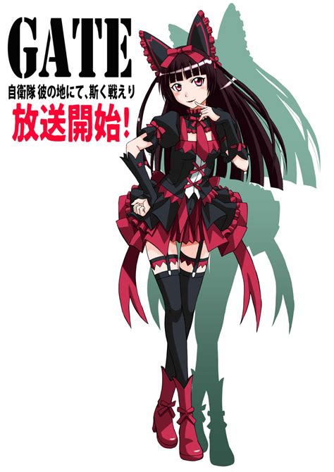 rory mercury gate jieitai ka no chi nite kaku tatakaeri drawn by