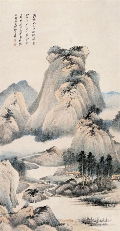 作品 张大千 中国美术家网