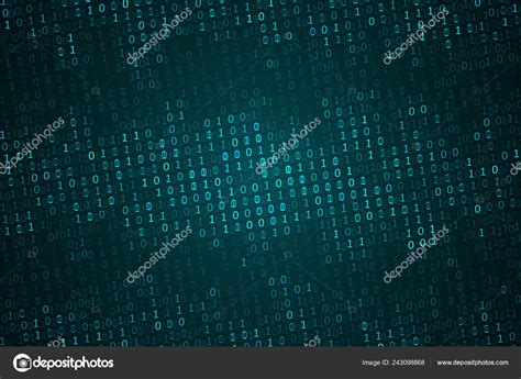 Binary Computer Code Background Stock Vector Image By ©majcot 243098868