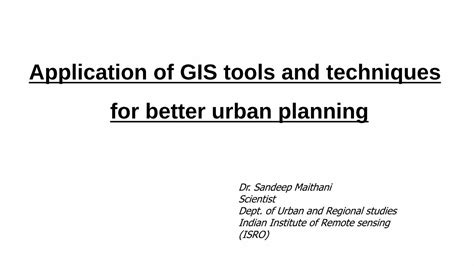 Pdf Application Of Gis Tools And Techniques For Better … Urban Seismic Risk Assessment In