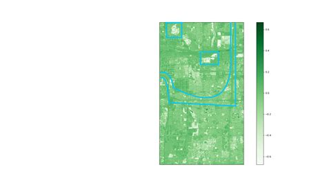 Raster NDVI Python Image Showing Inverse Geographic Information Systems Stack Exchange