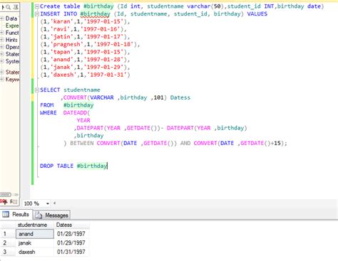 T Sql Sql Query Does Not Work On Server Stack Overflow