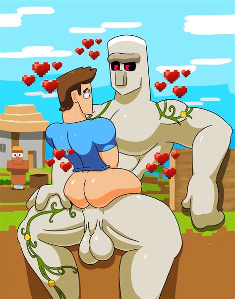 Golem Sex Art Steve Sex Art Muscular Male Anal Duo Genitals Valorant Porn Gallery