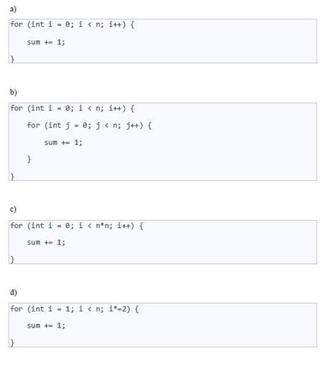 Solved Exercise Iii Algorithm Analysis Part 1 Specify The