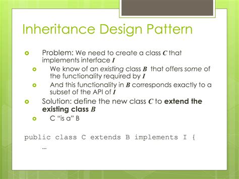 Ppt Understanding Design Patterns Of Inheritance And Adapter In Java Powerpoint Presentation