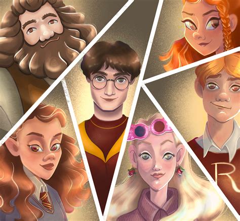 Harry Potter Characters Behance