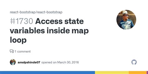 Access State Variables Inside Map Loop · Issue 1730 · React Bootstrapreact Bootstrap · Github