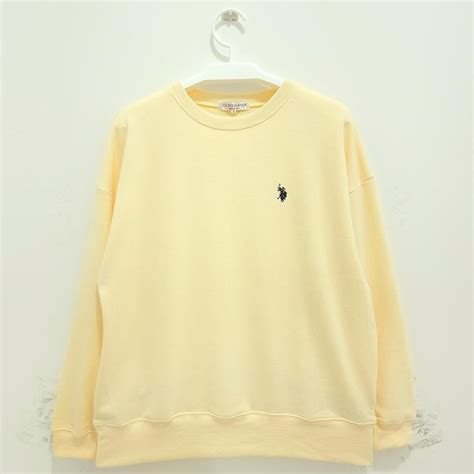 Us 폴로 남자 남성 라운드넥 긴팔 맨투맨 티셔츠 세컨웨어 헬로마켓