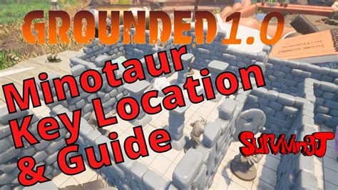 Minotaur Maze Mega Boss Survival At Anitra Bourne Blog