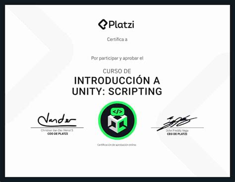 Curso De Introducción A Unity Scripting Platzi