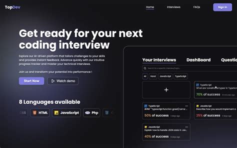 Topdev Practice Coding Interviews Get Hired