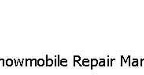 2005 Arctic Cat 2 Stroke Snowmobile Repair Manual Download Imgur