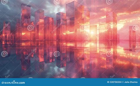 Figure Glassmorphism Style Vector Illustration