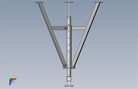 支架 Solidworks 2020 模型图纸下载 懒石网