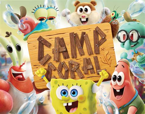 Spongebob Camp Coral Style Guide Art On Behance