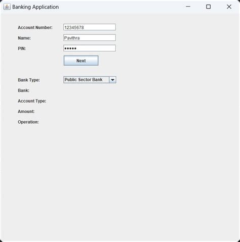 Pavithra Anandakumar On Linkedin Javadevelopment Bankingapplication Guifeatures