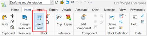 Draftsight Inserting Blocks IME Wiki