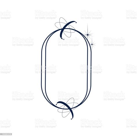 미적 프레임 최소 요소 별과 선이 있는 Y2k 그래픽 모양 미적 Vecor 그림입니다 현대적인 디자인을 위한 기하학적 아치 곡선에 대한 스톡 벡터 아트 및 기타 이미지