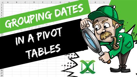 Excel How To Group Dates In Pivot Table Excel Tips 121 Youtube