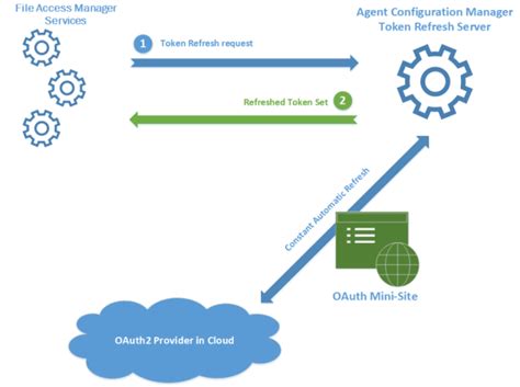 oauth2 token management in file access manager