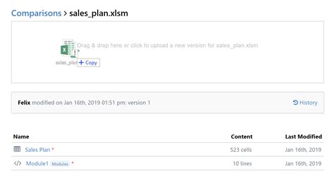 Xltrail Version Control For Excel Spreadsheets Compare 2 Excel Workbooks With Xltrail