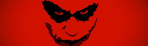 5120x1600 Resolution Joker Face Minimal 5120x1600 Resolution Wallpaper