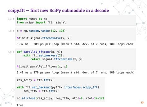 Fft Backend Documentation · Issue 12509 · Scipy Scipy · Github