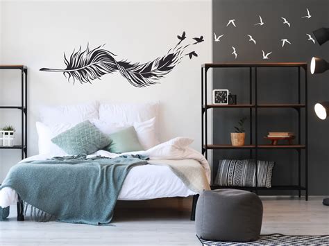 Ideen Zur Wandgestaltung Im Schlafzimmer Tolle Beispiele Wandtattoosde
