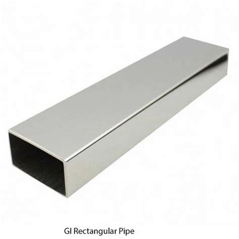 Gi Rectangular Pipe Thickness 1mm At ₹ 58 Kg In New Delhi Id 2852796690712