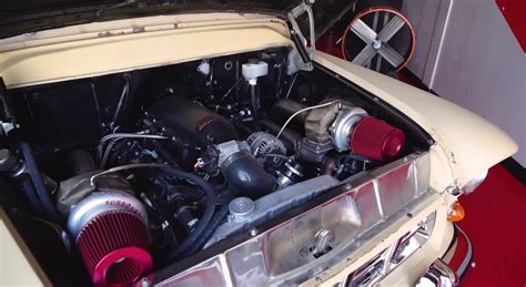 1 000 Hp 1955 Chevy 3100 Scorches The Pavement Video