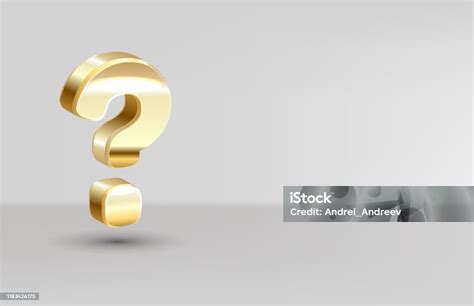 현실적인 금 3d 물음표 질문 Faq 및 Qa가 있습니다 질문 기호 질문 답변 포스터 또는 문제 해결 벡터 배경 그림 물음표에 대한 스톡 벡터 아트 및 기타 이미지 Istock