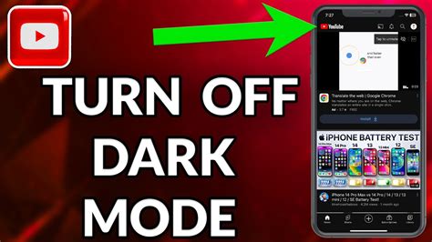 How To Turn Off Dark Mode In Youtube Youtube