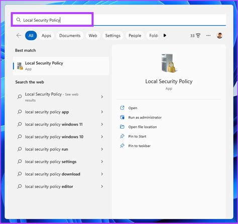 8 Ways To Open Local Security Policy In Windows 10 And 11 Guiding Tech