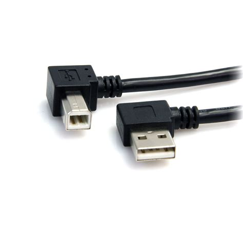 Usb To Male 1 Foot Usb 30 Right Angle Extension Cable Male To Female