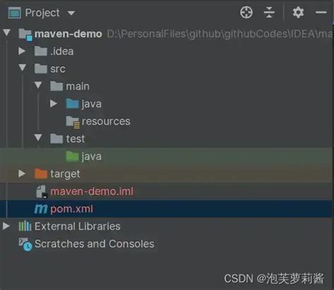 Java学习 Maven 手把手教你在 Idea 中创建 Maven 项目java新建maven项目 Csdn博客