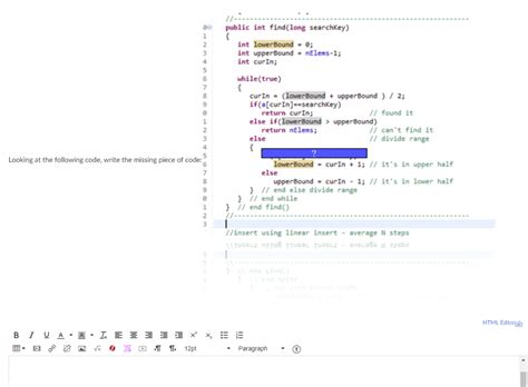 Solved Public Int Findlong Searchkey Int Lowerbound Int